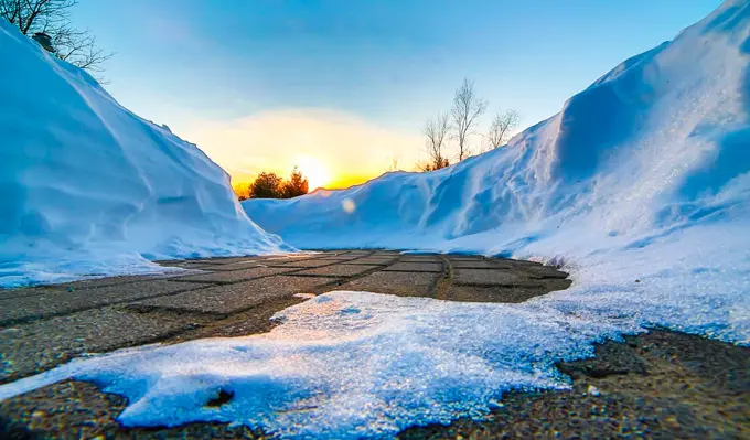 How to Stop Salt Damage to Concrete This Winter | Earth Development